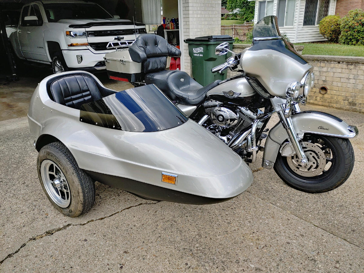 California Sidecar Friendship I & II Windshield – GP Cycleworks